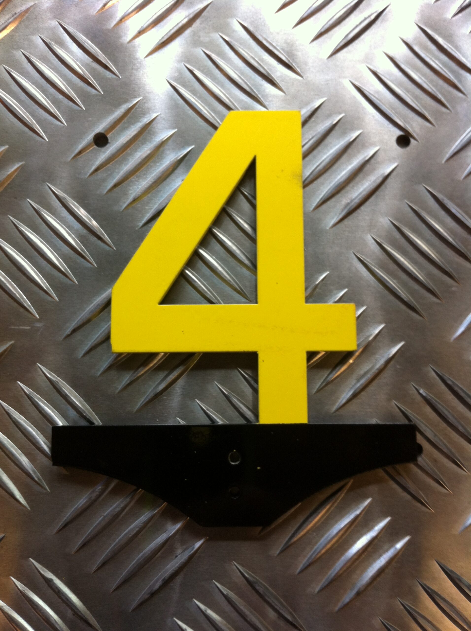 4mph Speed Sign - CMD Engineering